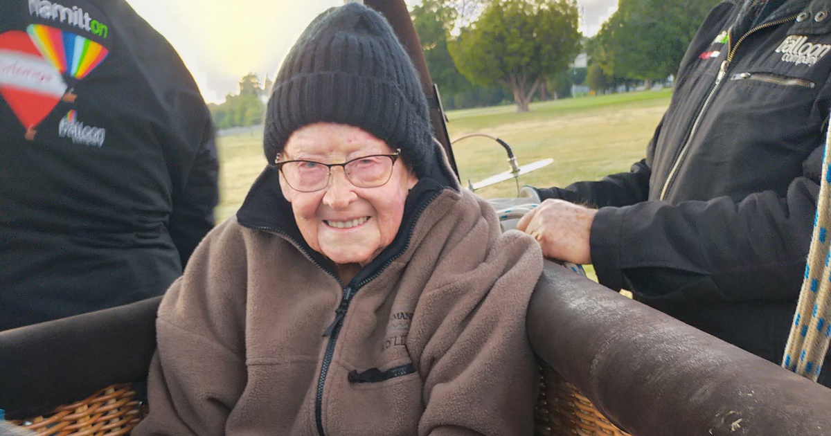 Balloon ride a bucket list tick for resident
